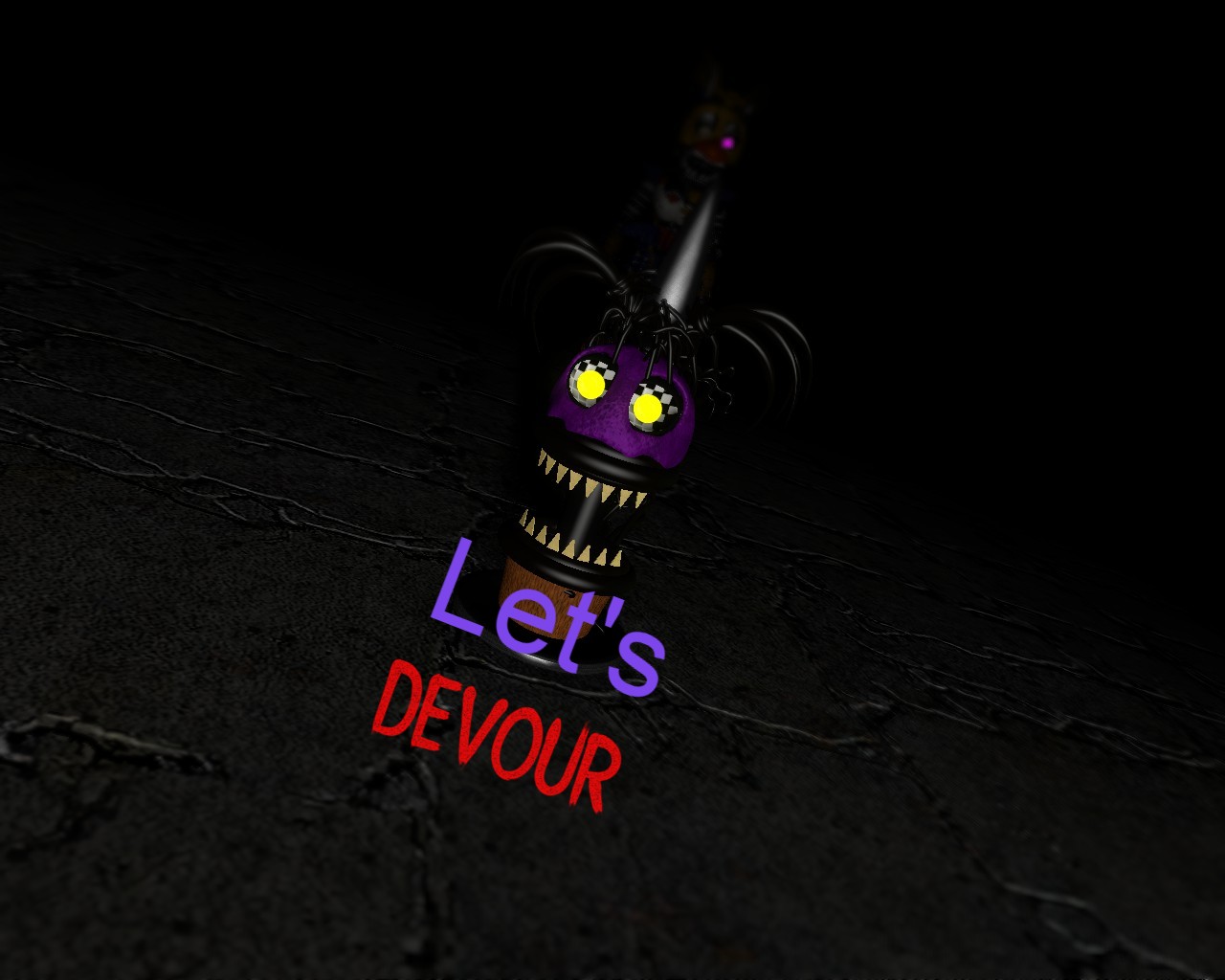 Its Time For Lunch Crunch Crunch Crunch Fnaf 2 Rebooting Systems Fnaf 2 Reimagined By
